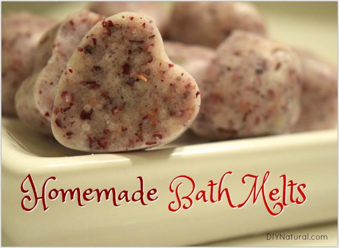 Himalayan Salt Bath: A Valentine's Day Inspired DIY Shower Melts Recipe
