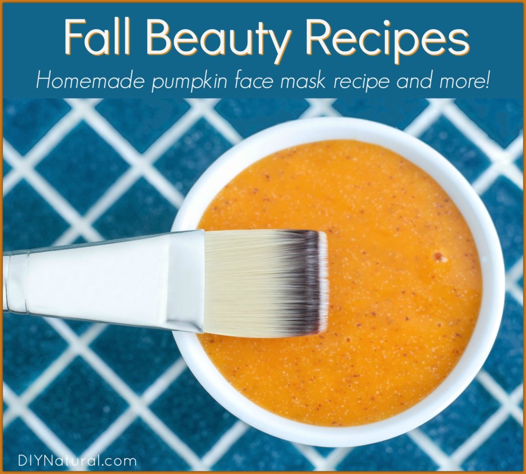 Pumpkin Face Mask Recipe and Other DIY Fall Beauty Recipes