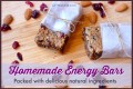 Homemade Energy Bars - A Natural Granola Bar Recipe For Active People