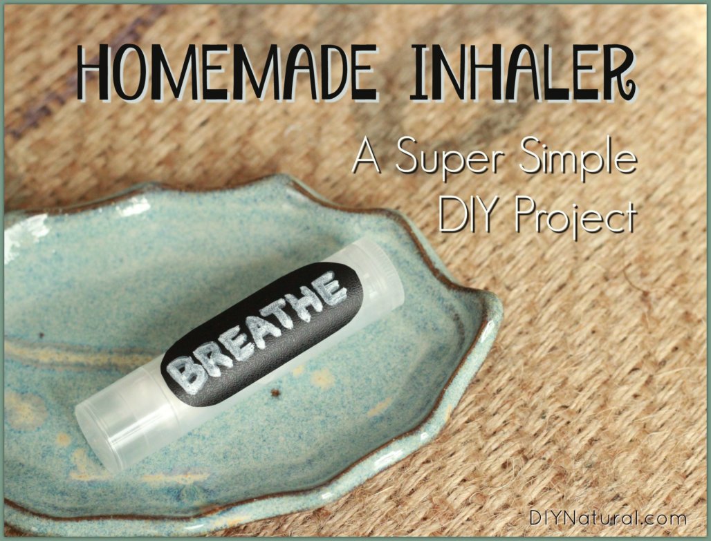 Homemade Inhaler: A Super Simple DIY Nasal Inhaler